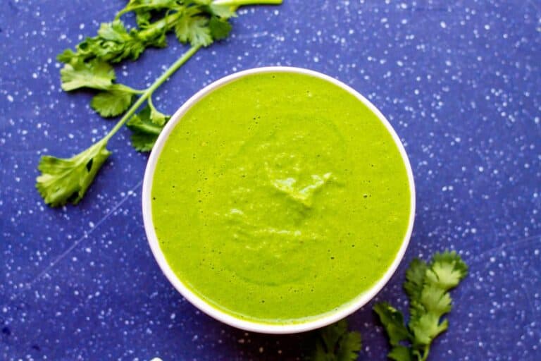 Venezuelan Cilantro Sauce (guasacaca criolla) - Very Veganish