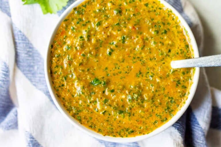 Venezuelan Cilantro Sauce (guasacaca criolla) - Very Veganish