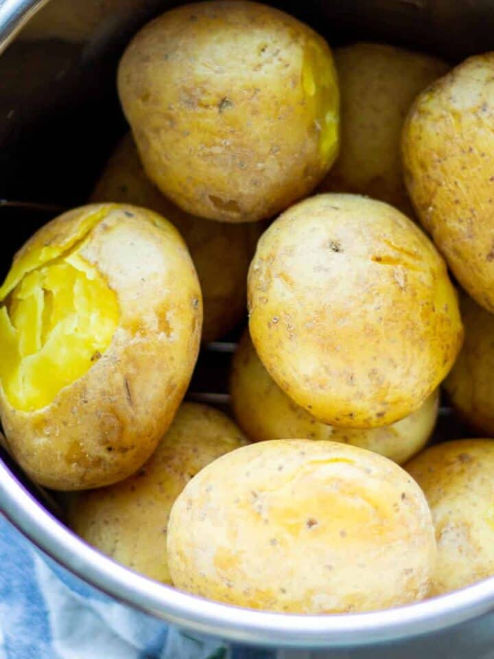 Instant Pot Steamed Potatoes - Very Veganish