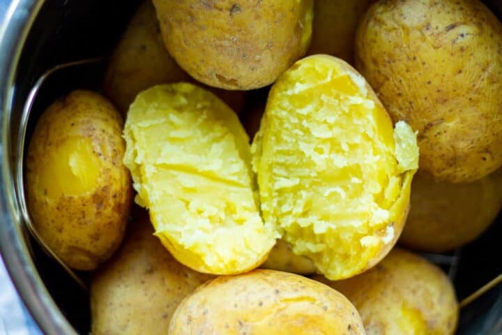 Instant Pot Steamed Potatoes - Very Veganish