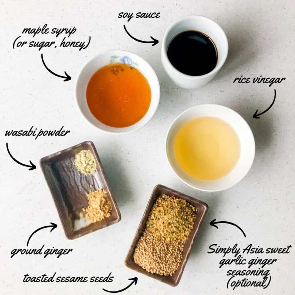 Sweet Soy Ginger Asian Dressing (oil-free)