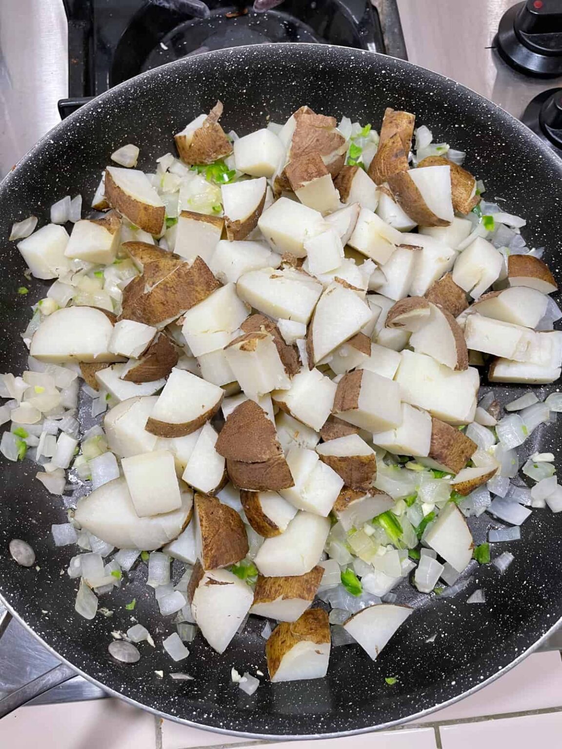 Papas a la Mexicana (oil-free Mexican-style breakfast potatoes) - Very ...