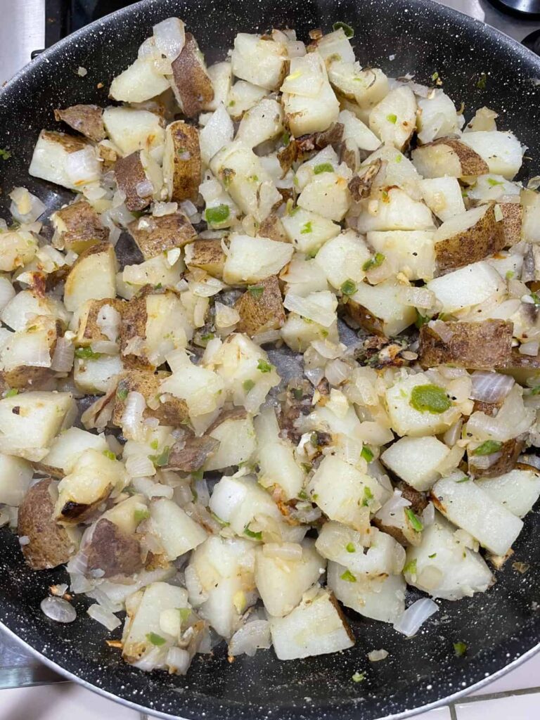 Papas a la Mexicana (oil-free Mexican-style breakfast potatoes) - Very ...