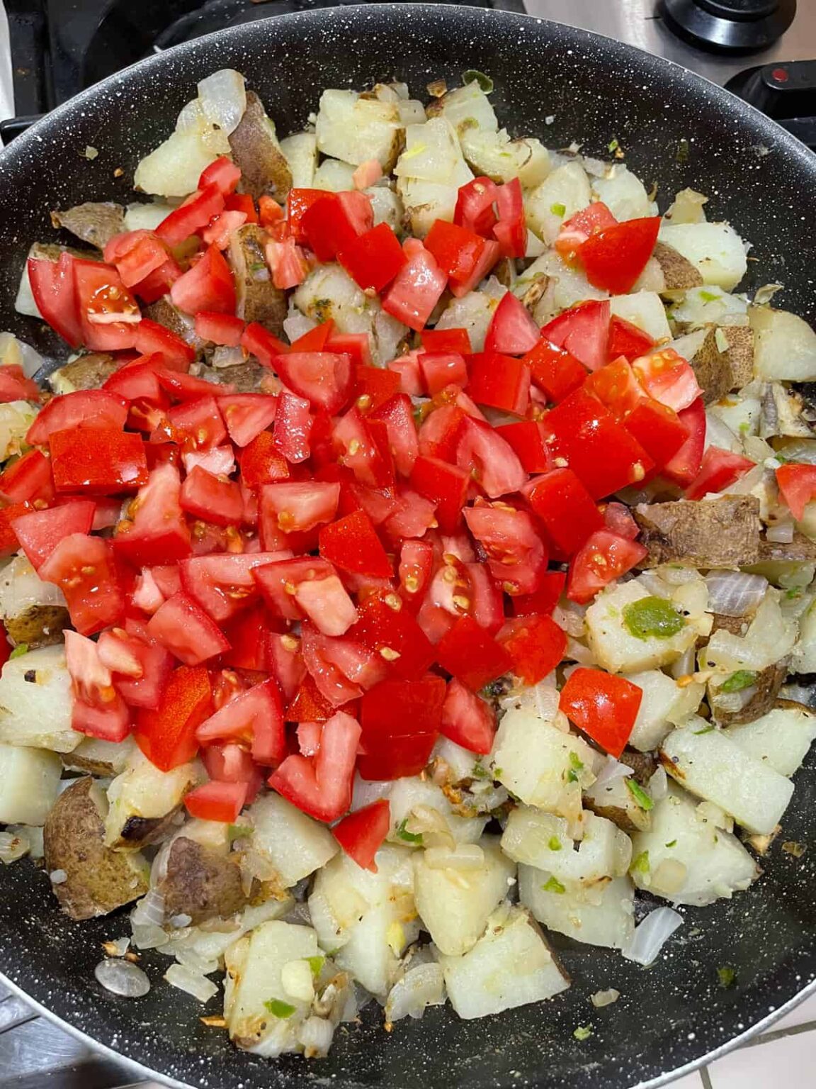 Papas a la Mexicana (oil-free Mexican-style breakfast potatoes) - Very ...