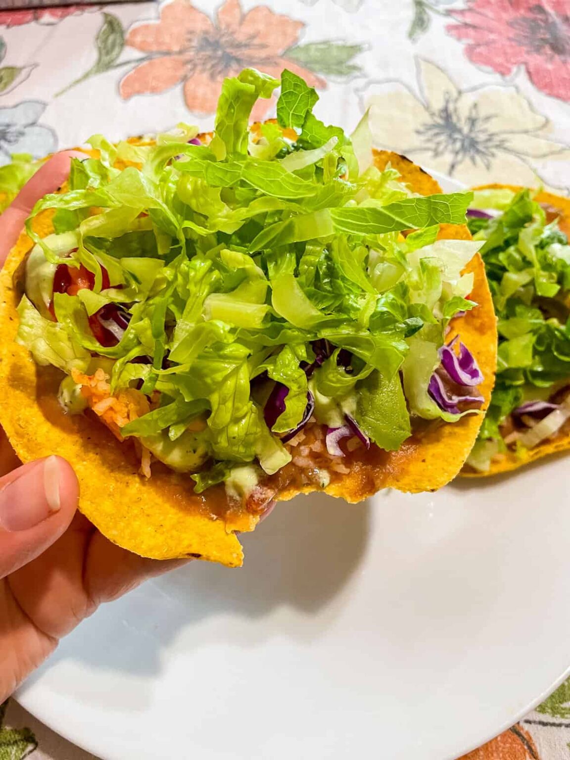 How to Eat Tostadas - a (Mostly) Mess-Free Guide - Very Veganish