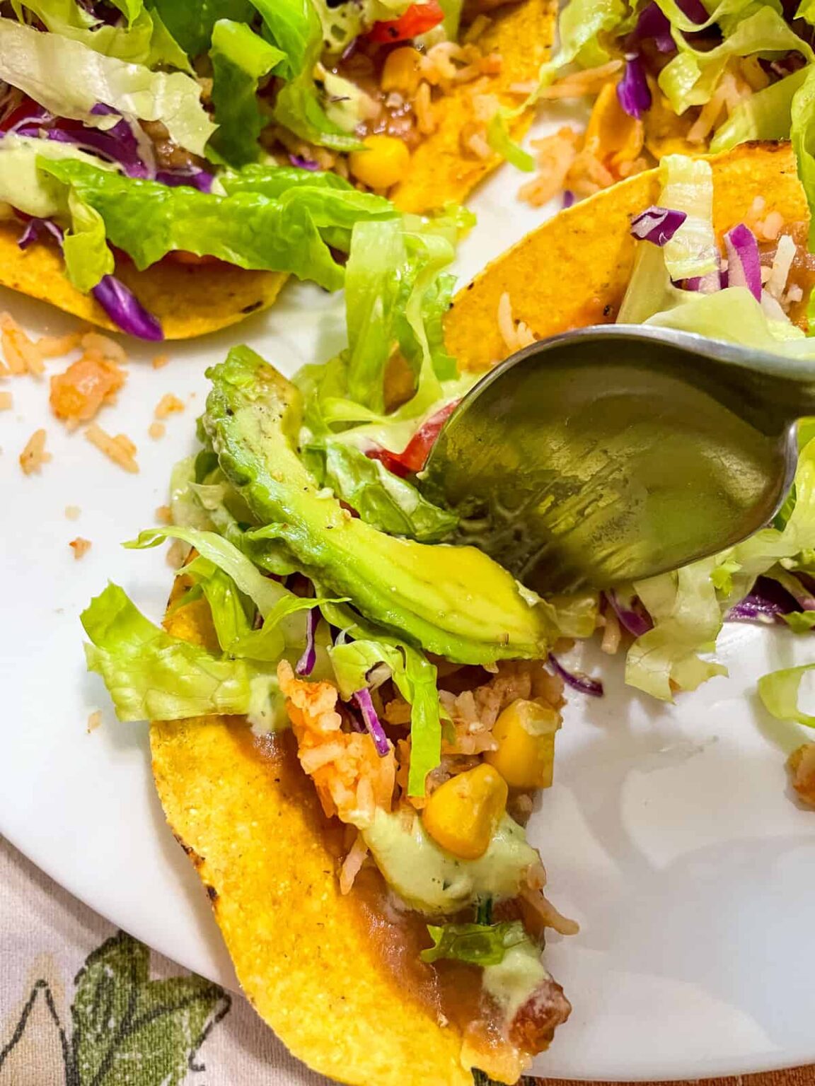 How to Eat Tostadas - a (Mostly) Mess-Free Guide - Very Veganish