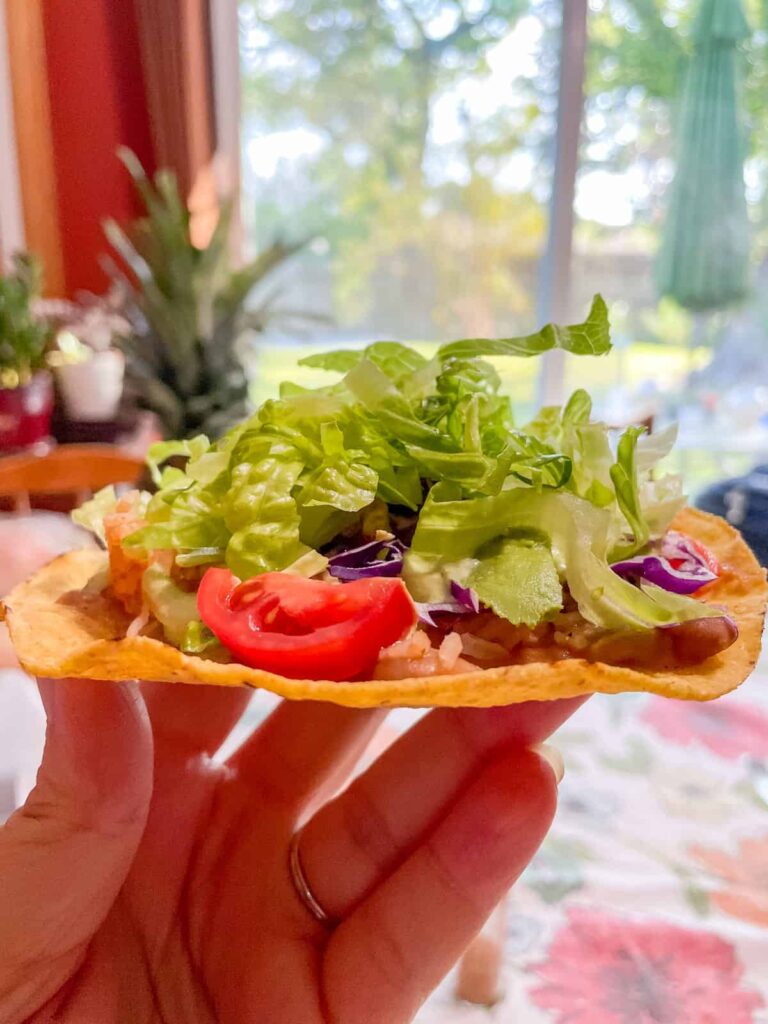 How to Eat Tostadas - a (Mostly) Mess-Free Guide - Very Veganish