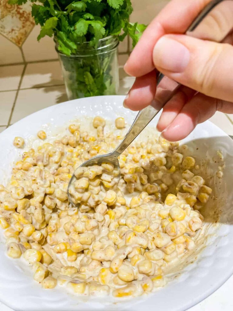 Vegan Esquites - Mexican Street Corn in a Cup with Frozen Corn - Very ...